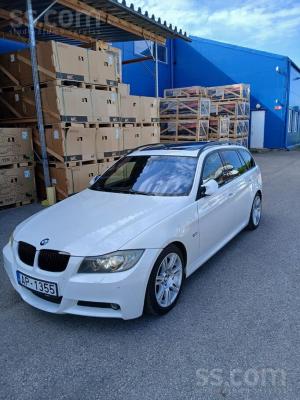 Белый БМВ 320 2007 в Рига, объемом двигателя 2.00 л и пробегом 378 тыс. км за 4500 €, фото  на AUTOMOTO.COM.LV