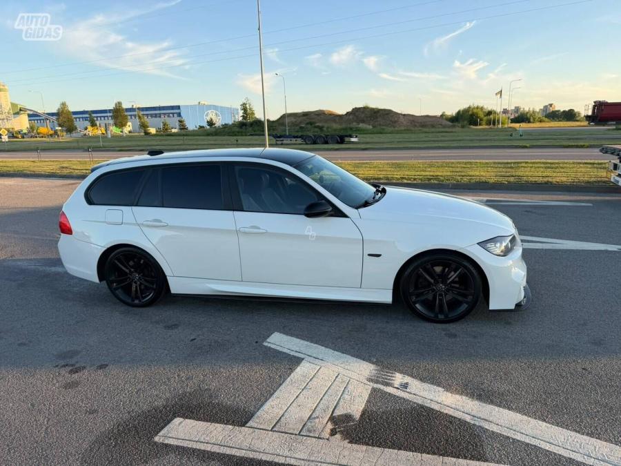 White BMW 320 2007 in Klaipeda, with an engine capacity of 2.00 L and mileage of 414 thousand km for 4500 €, photo 8 on AUTOMOTO.COM.LV