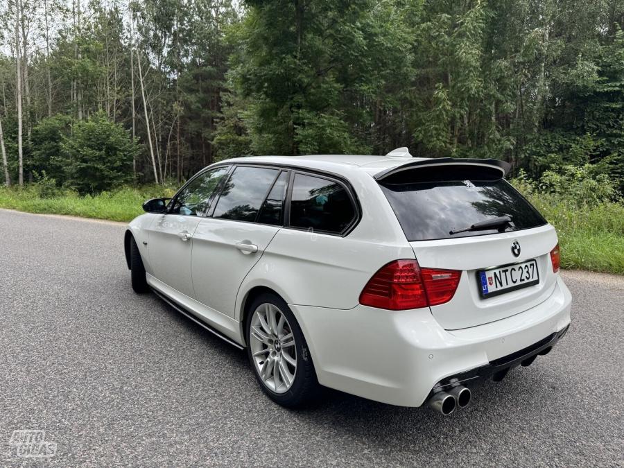 White BMW 320 2007 in Ukmerge, with an engine capacity of 2.00 L and mileage of 410 thousand km for 4700 €, photo 4 on AUTOMOTO.COM.LV