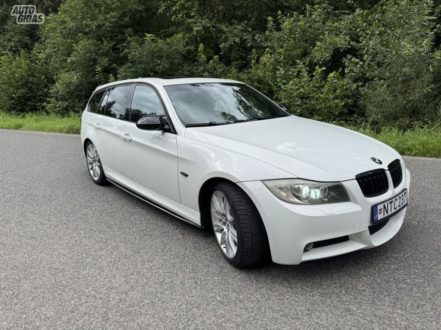 White BMW 320 2007 in Ukmerge, with an engine capacity of 2.00 L and mileage of 410 thousand km for 4700 €, photo 7 on AUTOMOTO.COM.LV