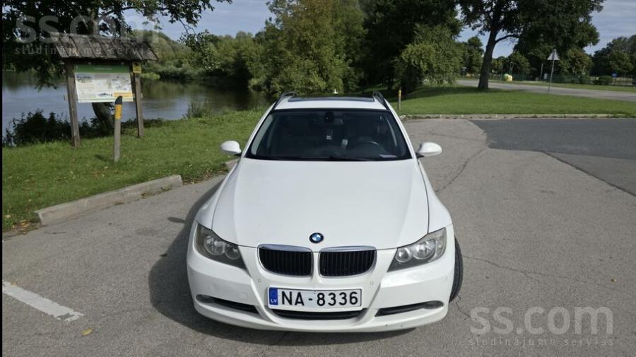 White BMW 320 2007 in Riga, with an engine capacity of 2.00 L and mileage of 334 thousand km for 3300 €, photo 2 on AUTOMOTO.COM.LV