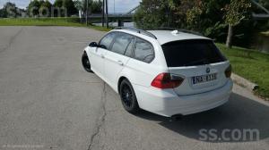 White BMW 320 2007 in Riga, with an engine capacity of 2.00 L and mileage of 334 thousand km for 3300 €, photo 5 on AUTOMOTO.COM.LV
