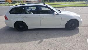 White BMW 320 2007 in Riga, with an engine capacity of 2.00 L and mileage of 334 thousand km for 3300 €, photo 8 on AUTOMOTO.COM.LV