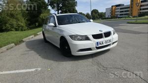White BMW 320 2007 in Riga, with an engine capacity of 2.00 L and mileage of 334 thousand km for 3300 €, photo 9 on AUTOMOTO.COM.LV