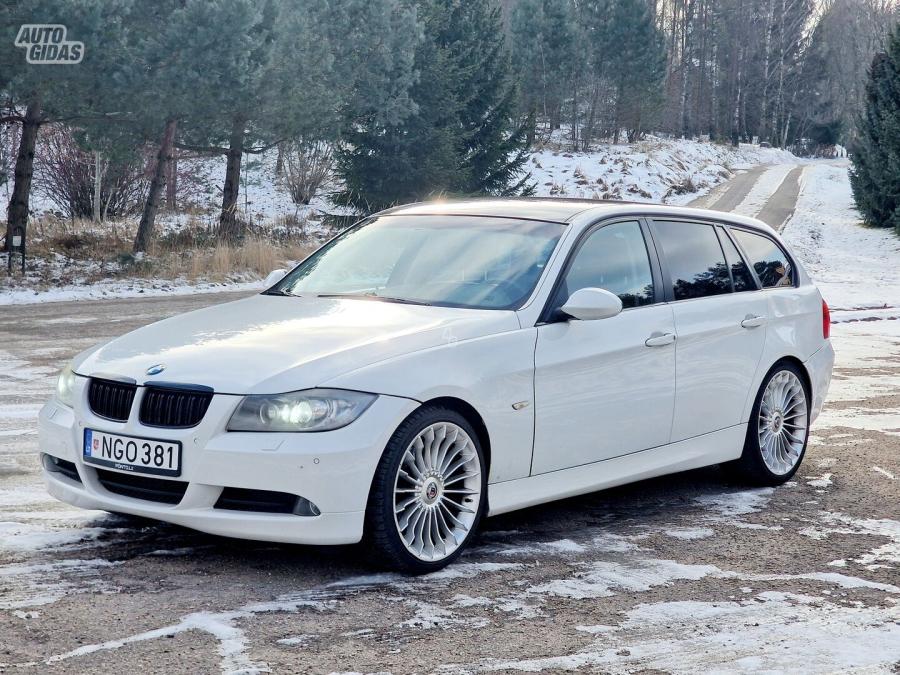 White BMW 320 2008 in Vilnius, with an engine capacity of 2.00 L and mileage of 324 thousand km for 3500 €, photo 1 on AUTOMOTO.COM.LV