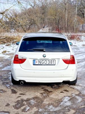 White BMW 320 2008 in Vilnius, with an engine capacity of 2.00 L and mileage of 324 thousand km for 3500 €, photo 7 on AUTOMOTO.COM.LV