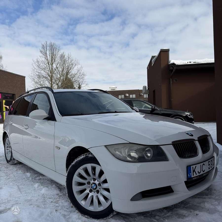 White BMW 320 2008 in Kaisiadorys, with an engine capacity of 2.00 L and mileage of 380 thousand km for 2950 €, photo 11 on AUTOMOTO.COM.LV