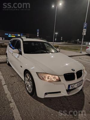 White BMW 320 2008 in Madona, with an engine capacity of 2.00 L and mileage of 217 thousand km for 1900 €, photo  on AUTOMOTO.COM.LV