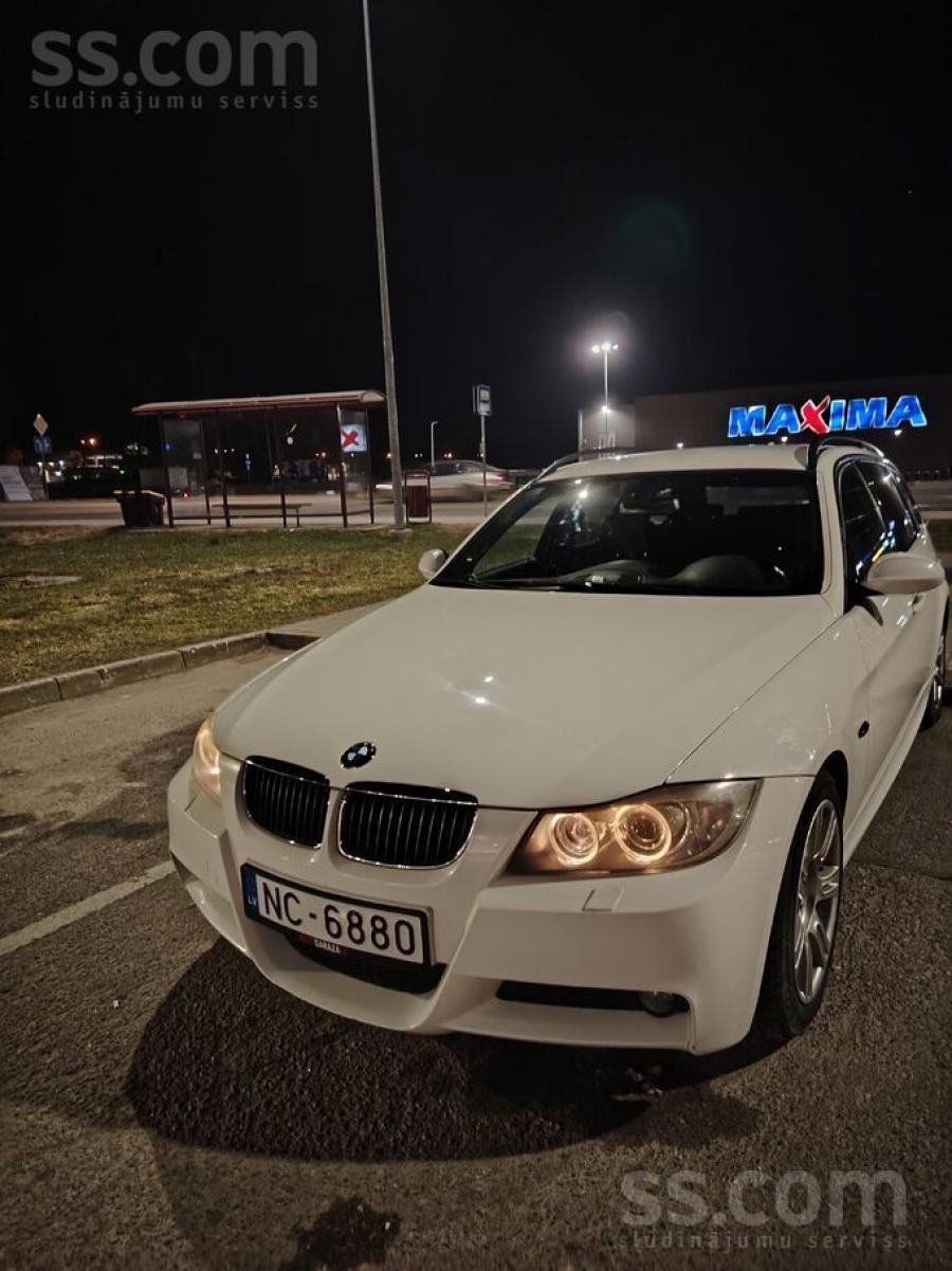 Белый БМВ 320 2008 в Мадона, объемом двигателя 2.00 л и пробегом 217 тыс. км за 1900 €, фото 3 на AUTOMOTO.COM.LV