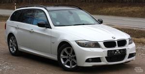 White BMW 320 2009 in Petrikaiciai, with an engine capacity of 2.00 L and mileage of 291 thousand km for 5699 €, photo 2 on AUTOMOTO.COM.LV