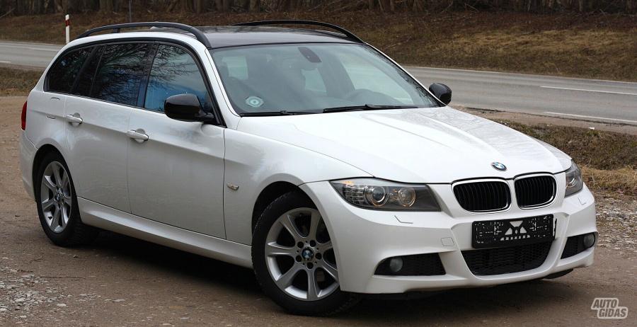 White BMW 320 2009 in Petrikaiciai, with an engine capacity of 2.00 L and mileage of 291 thousand km for 5699 €, photo 2 on AUTOMOTO.COM.LV