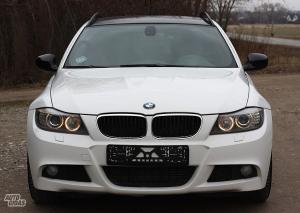 White BMW 320 2009 in Petrikaiciai, with an engine capacity of 2.00 L and mileage of 291 thousand km for 5699 €, photo 4 on AUTOMOTO.COM.LV