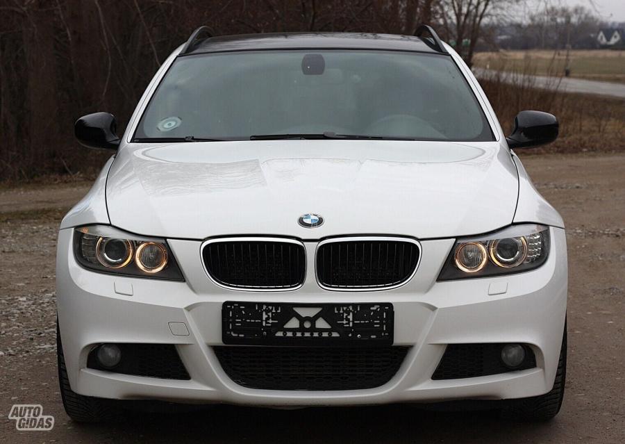 White BMW 320 2009 in Petrikaiciai, with an engine capacity of 2.00 L and mileage of 291 thousand km for 5699 €, photo 4 on AUTOMOTO.COM.LV