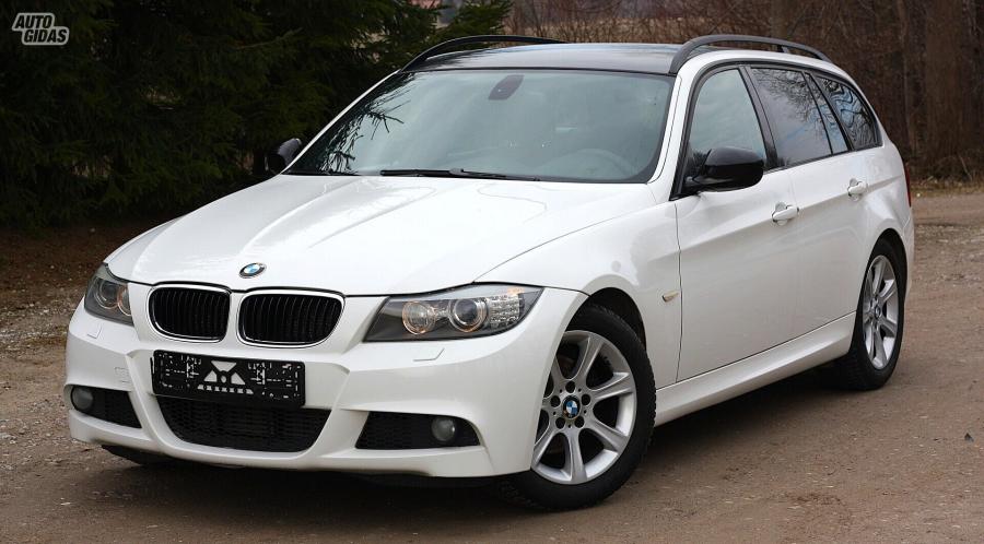 White BMW 320 2009 in Petrikaiciai, with an engine capacity of 2.00 L and mileage of 291 thousand km for 5699 €, photo 5 on AUTOMOTO.COM.LV