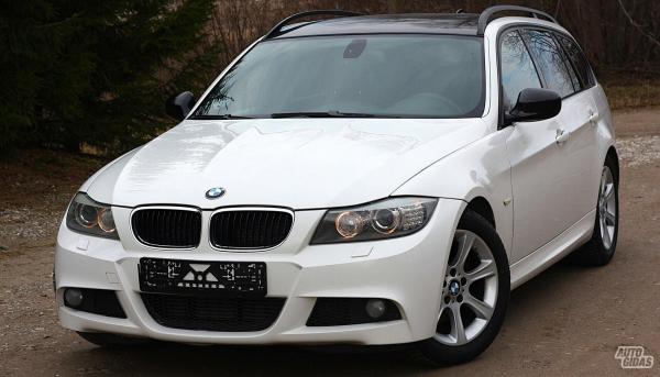 White BMW 320 2009 in Petrikaiciai, with an engine capacity of 2.00 L and mileage of 291 thousand km for 5699 €, photo 6 on AUTOMOTO.COM.LV