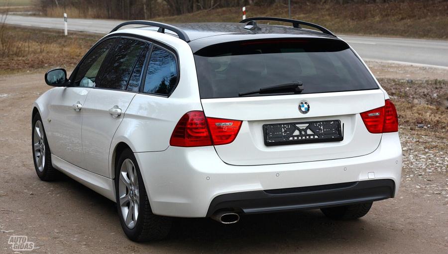 White BMW 320 2009 in Petrikaiciai, with an engine capacity of 2.00 L and mileage of 291 thousand km for 5699 €, photo 9 on AUTOMOTO.COM.LV