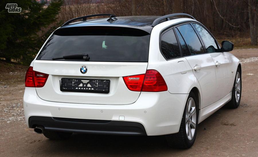 White BMW 320 2009 in Petrikaiciai, with an engine capacity of 2.00 L and mileage of 291 thousand km for 5699 €, photo 13 on AUTOMOTO.COM.LV