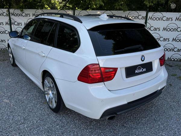 White BMW 320 2009 in Vilnius, with an engine capacity of 2.00 L and mileage of 309 thousand km for 4800 €, photo 8 on AUTOMOTO.COM.LV