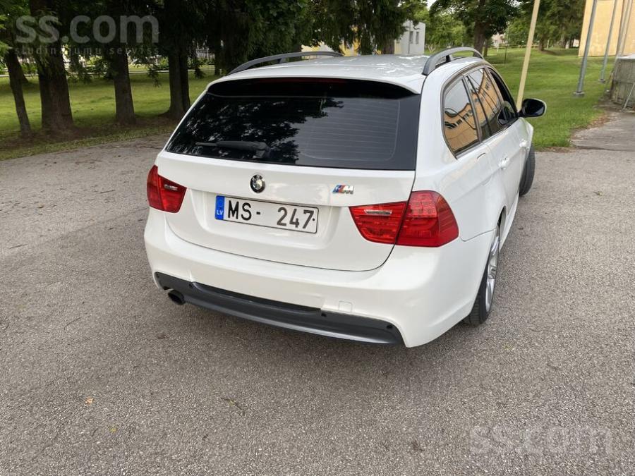 White BMW 320 2009 in Ludza, with an engine capacity of 2.00 L and mileage of 0 thousand km for 4900 €, photo 7 on AUTOMOTO.COM.LV