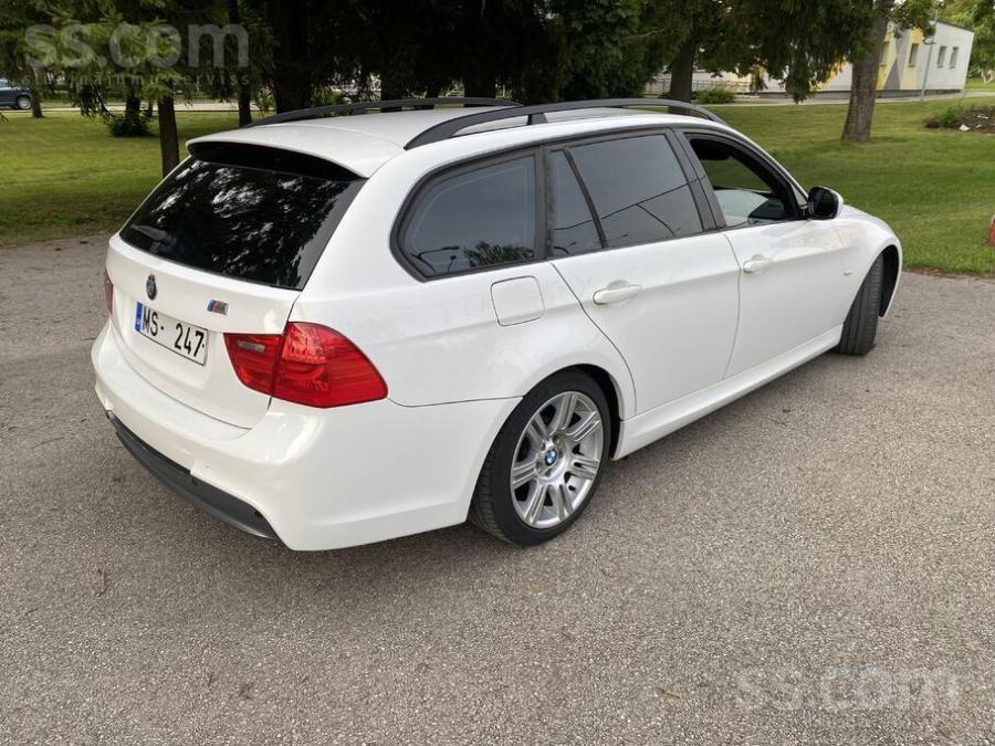 White BMW 320 2009 in Ludza, with an engine capacity of 2.00 L and mileage of 0 thousand km for 4900 €, photo 8 on AUTOMOTO.COM.LV