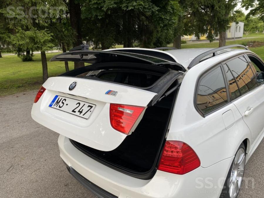 White BMW 320 2009 in Ludza, with an engine capacity of 2.00 L and mileage of 0 thousand km for 4900 €, photo 16 on AUTOMOTO.COM.LV