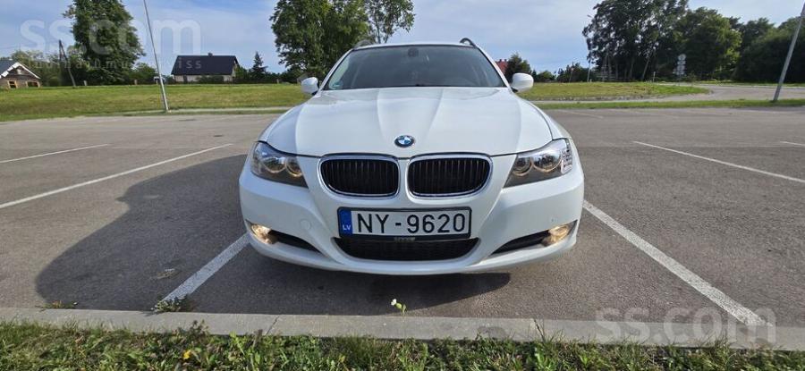 White BMW 320 2009 in Balvi, with an engine capacity of 2.00 L and mileage of 307 thousand km for 4300 €, photo 1 on AUTOMOTO.COM.LV