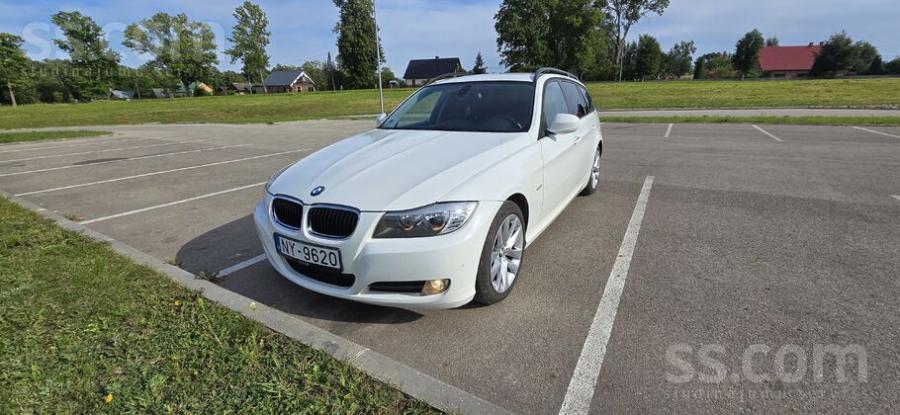 White BMW 320 2009 in Balvi, with an engine capacity of 2.00 L and mileage of 307 thousand km for 4300 €, photo 3 on AUTOMOTO.COM.LV