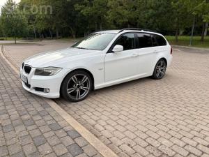 White BMW 320 2009 in Talsi, with an engine capacity of 2.00 L and mileage of 333 thousand km for 4800 €, photo  on AUTOMOTO.COM.LV