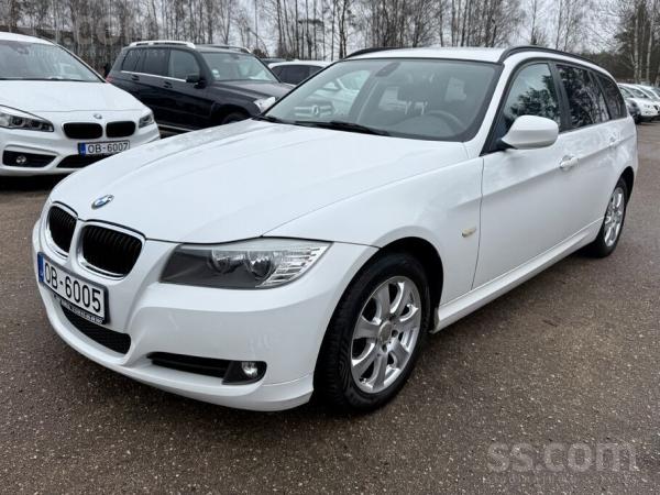 White BMW 320 2010 in Riga, with an engine capacity of 2.00 L and mileage of 0 thousand km for 4750 €, photo 1 on AUTOMOTO.COM.LV
