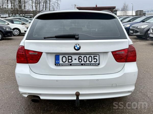 White BMW 320 2010 in Riga, with an engine capacity of 2.00 L and mileage of 0 thousand km for 4750 €, photo 5 on AUTOMOTO.COM.LV