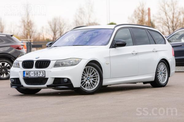 White BMW 320 2010 in Jelgava, with an engine capacity of 2.00 L and mileage of 0 thousand km for 3990 €, photo 1 on AUTOMOTO.COM.LV