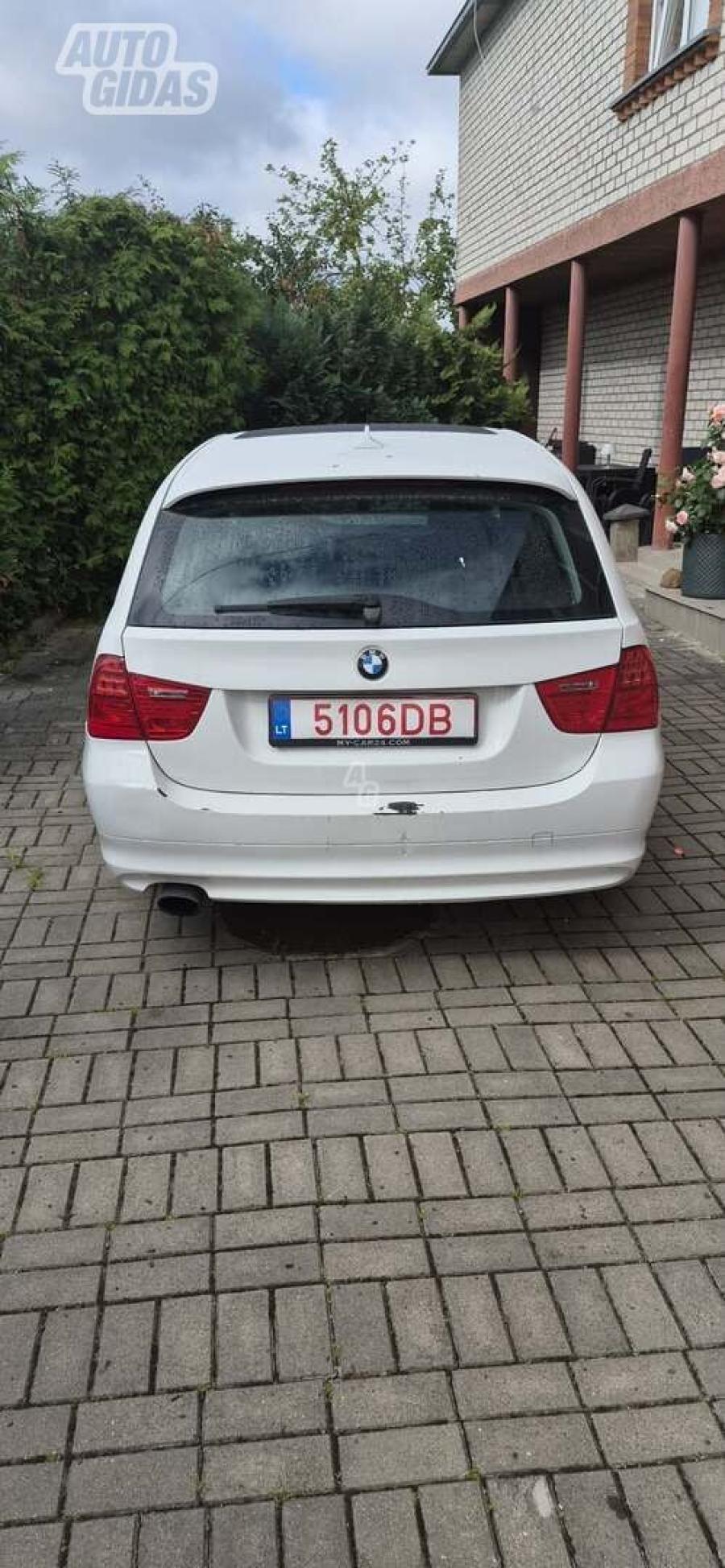 White BMW 320 2010 in Siauliai, with an engine capacity of 2.00 L and mileage of 330 thousand km for 4600 €, photo 5 on AUTOMOTO.COM.LV