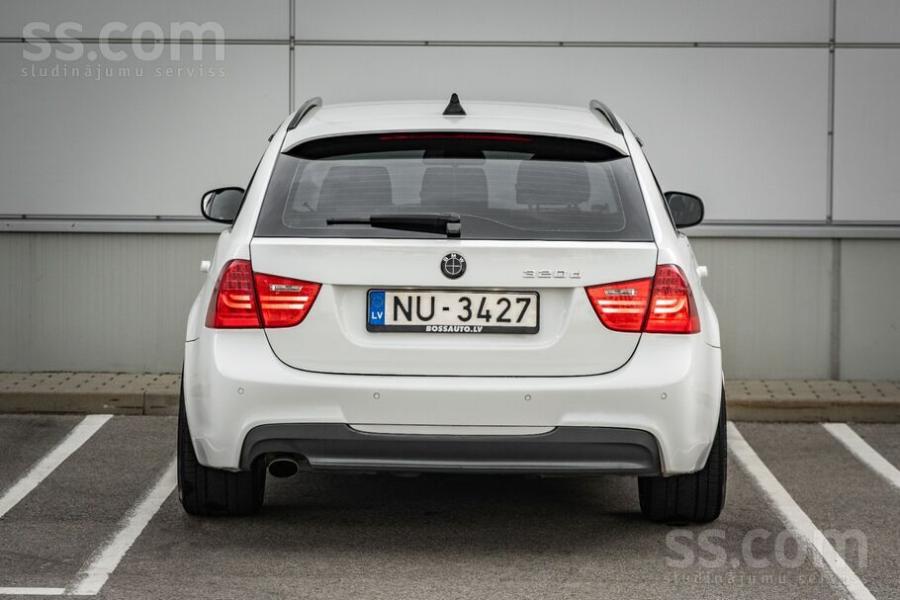 White BMW 320 2010 in Riga, with an engine capacity of 2.00 L and mileage of 270 thousand km for 4495 €, photo 6 on AUTOMOTO.COM.LV