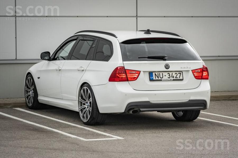 White BMW 320 2010 in Riga, with an engine capacity of 2.00 L and mileage of 270 thousand km for 4495 €, photo 7 on AUTOMOTO.COM.LV