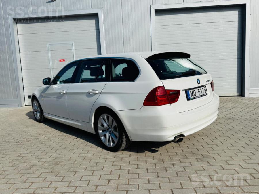 White BMW 320 2011 in Riga, with an engine capacity of 2.00 L and mileage of 296 thousand km for 4900 €, photo 5 on AUTOMOTO.COM.LV