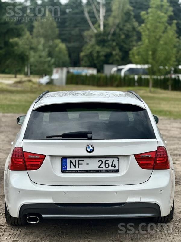 White BMW 320 2011 in Riga, with an engine capacity of 2.00 L and mileage of 393 thousand km for 5700 €, photo 3 on AUTOMOTO.COM.LV