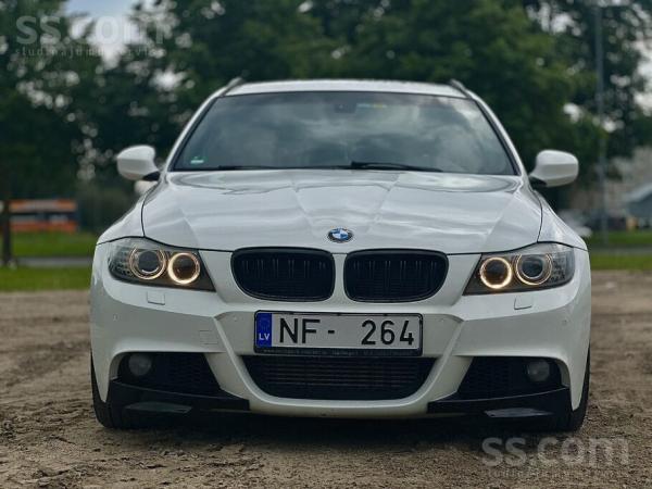 White BMW 320 2011 in Riga, with an engine capacity of 2.00 L and mileage of 393 thousand km for 5700 €, photo 6 on AUTOMOTO.COM.LV