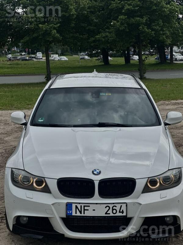 White BMW 320 2011 in Riga, with an engine capacity of 2.00 L and mileage of 393 thousand km for 5700 €, photo 7 on AUTOMOTO.COM.LV