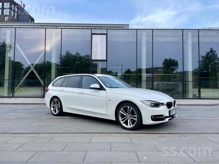 White BMW 320 2012 in Riga, with an engine capacity of 2.00 L and mileage of 196 thousand km for 12750 €, photo 1 on AUTOMOTO.COM.LV