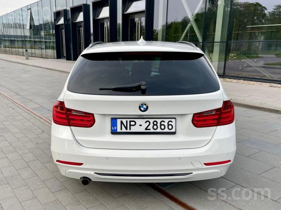 White BMW 320 2012 in Riga, with an engine capacity of 2.00 L and mileage of 196 thousand km for 12750 €, photo 8 on AUTOMOTO.COM.LV