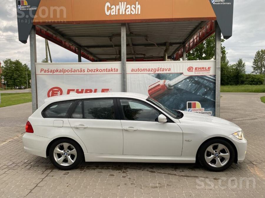 White BMW 320 2012 in Balvi, with an engine capacity of 2.00 L and mileage of 271 thousand km for 5990 €, photo 8 on AUTOMOTO.COM.LV