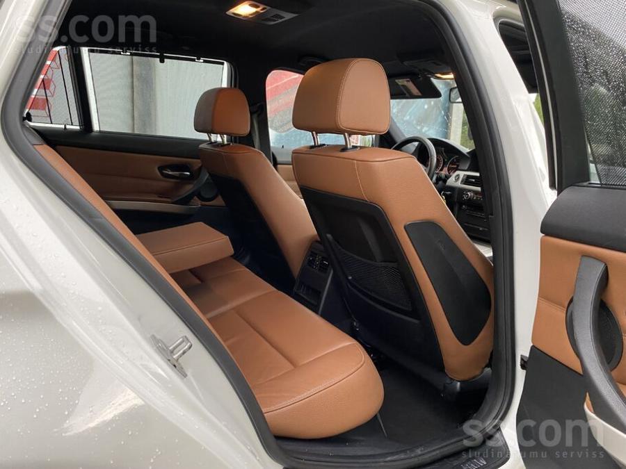 White BMW 320 2012 in Balvi, with an engine capacity of 2.00 L and mileage of 271 thousand km for 5990 €, photo 26 on AUTOMOTO.COM.LV
