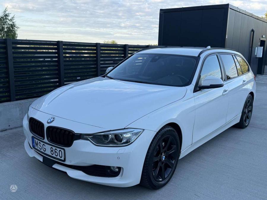 White BMW 320 2012 in Vilnius, with an engine capacity of 2.00 L and mileage of 287 thousand km for 6200 €, photo 1 on AUTOMOTO.COM.LV