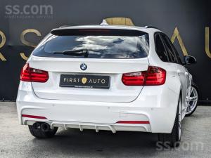White BMW 320 2012 in Tukums, with an engine capacity of 2.00 L and mileage of 335 thousand km for 10500 €, photo 5 on AUTOMOTO.COM.LV