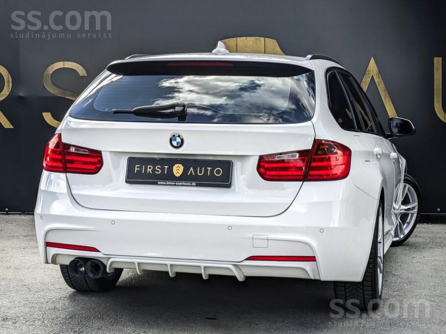 White BMW 320 2012 in Tukums, with an engine capacity of 2.00 L and mileage of 335 thousand km for 10500 €, photo 5 on AUTOMOTO.COM.LV