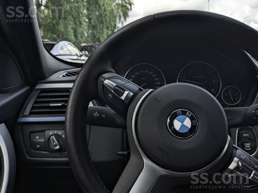 White BMW 320 2012 in Tukums, with an engine capacity of 2.00 L and mileage of 335 thousand km for 10500 €, photo 10 on AUTOMOTO.COM.LV