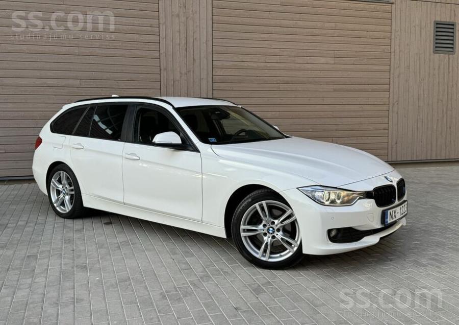 White BMW 320 2013 in Jelgava, with an engine capacity of 2.00 L and mileage of 284 thousand km for 8999 €, photo 3 on AUTOMOTO.COM.LV