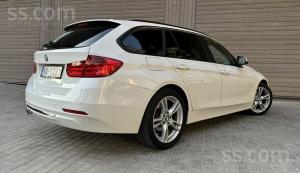 White BMW 320 2013 in Jelgava, with an engine capacity of 2.00 L and mileage of 284 thousand km for 8999 €, photo 12 on AUTOMOTO.COM.LV