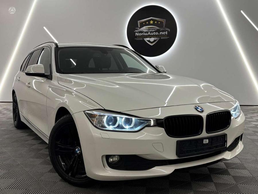White BMW 320 2013 in Marijampole, with an engine capacity of 2.00 L and mileage of 324 thousand km for 8450 €, photo 1 on AUTOMOTO.COM.LV
