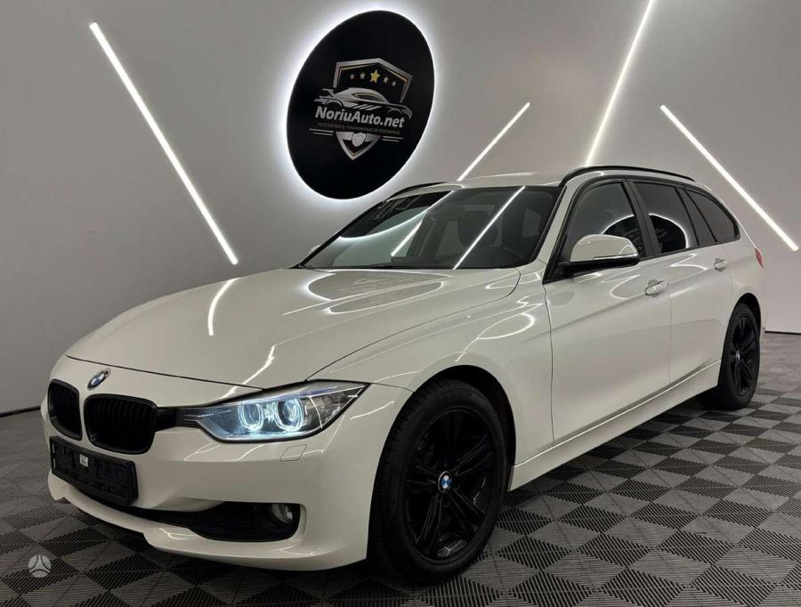 White BMW 320 2013 in Marijampole, with an engine capacity of 2.00 L and mileage of 324 thousand km for 8450 €, photo 26 on AUTOMOTO.COM.LV